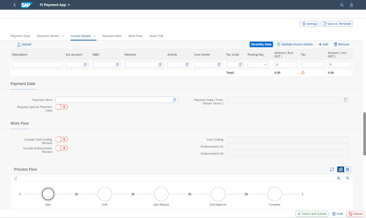 Project Procurement: Vendor Onboarding to Invoice Approval